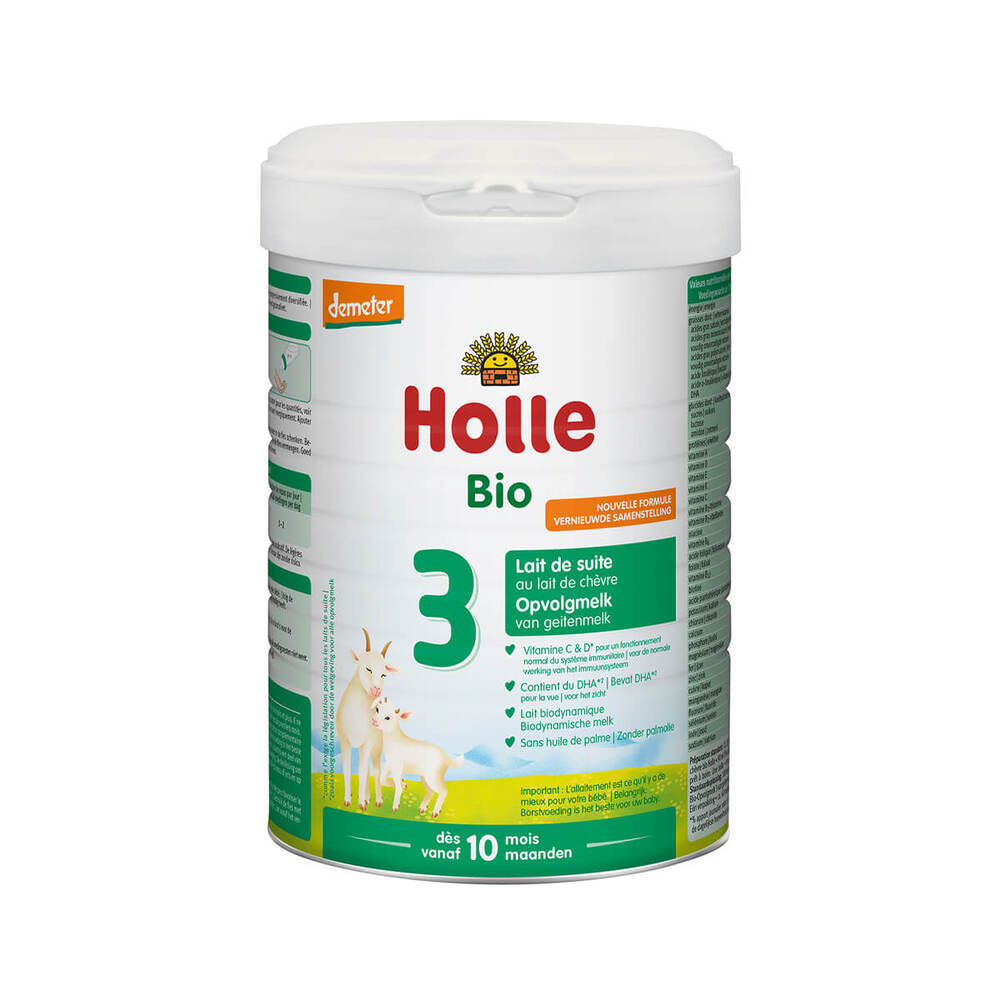 Lait de chèvre infantile 3ème âge bio 800g dès 10 mois | Greenweez