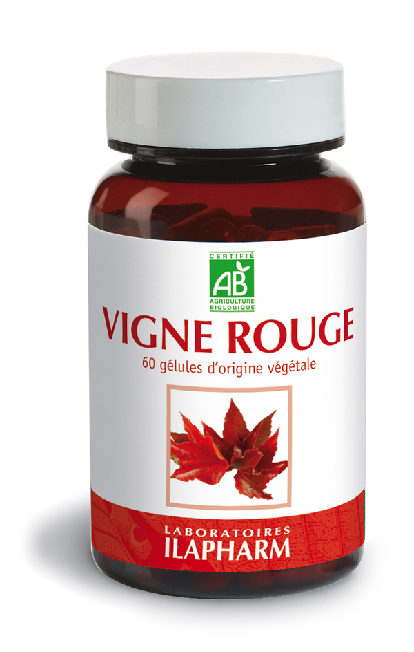 Vigne Rouge BIO - Jambes lourdes - 60 gélules | Greenweez