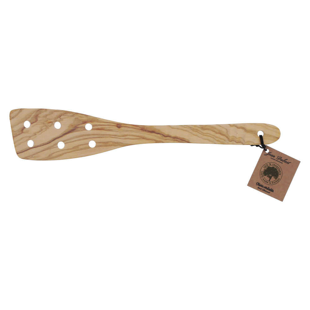 Spatule trouée en bois d'Olivier 30 cm | Greenweez