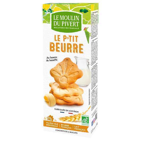 Biscuits p'tit beurre bio 155g | Greenweez