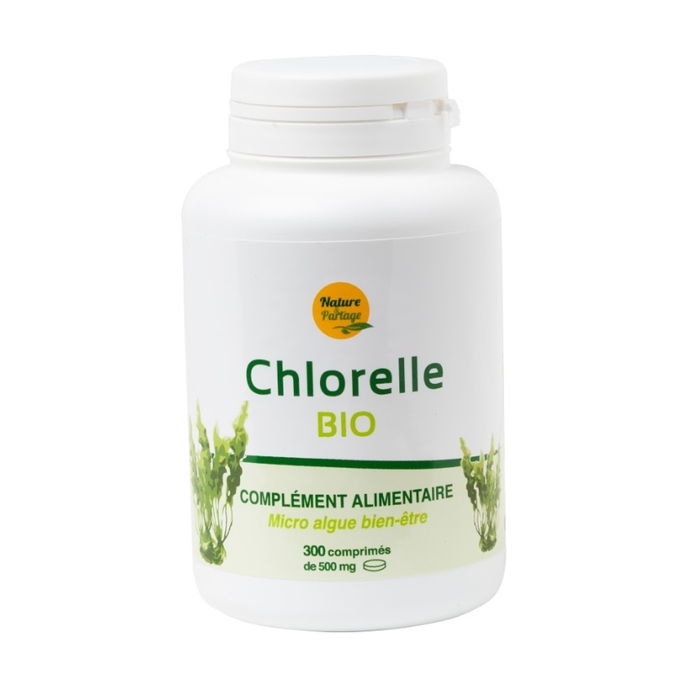 Chlorelle Bio 300 comprimés (500mg) | Greenweez