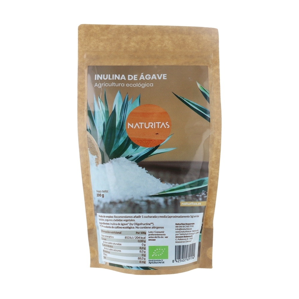 Inuline d'agave bio 200 g | Greenweez