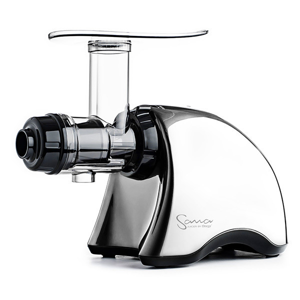 Extracteur de jus horizontal gris acier Sana 707 | Greenweez