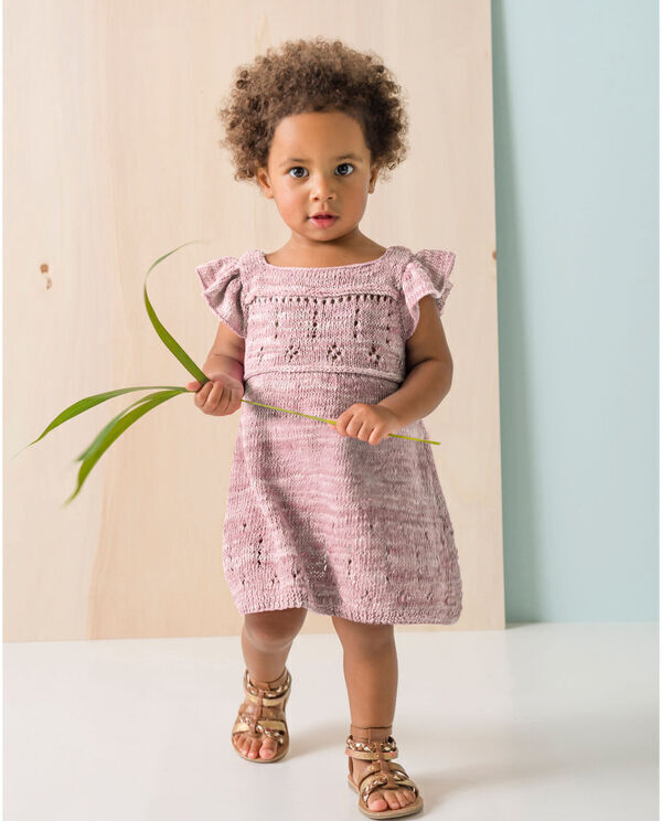 Patron PDF Robe Phil Nature Bois de rose | Greenweez