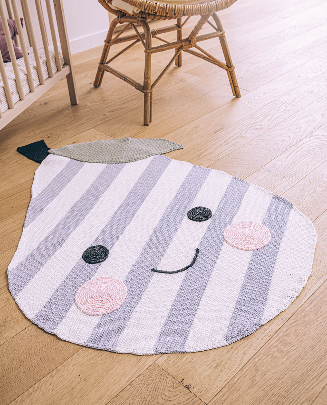 Patron PDF Tapis Déco Poirette Phil Coton 4 | Greenweez