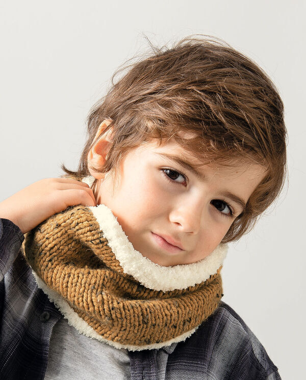 Patron PDF Snood Garçon Patchy Phil Tweedy | Greenweez