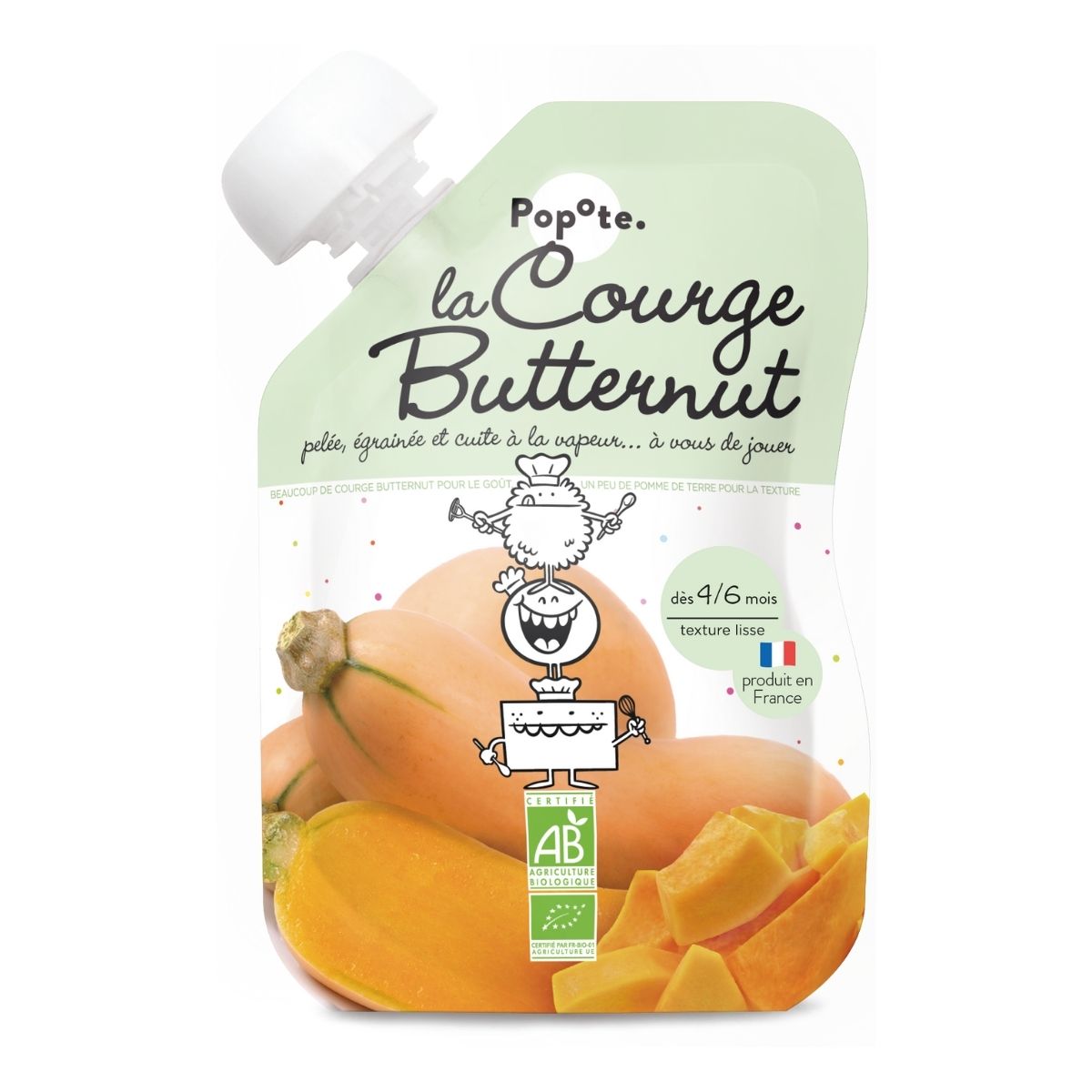 Gourde La Courge Butternut Dès 4-6 mois 120g | Greenweez
