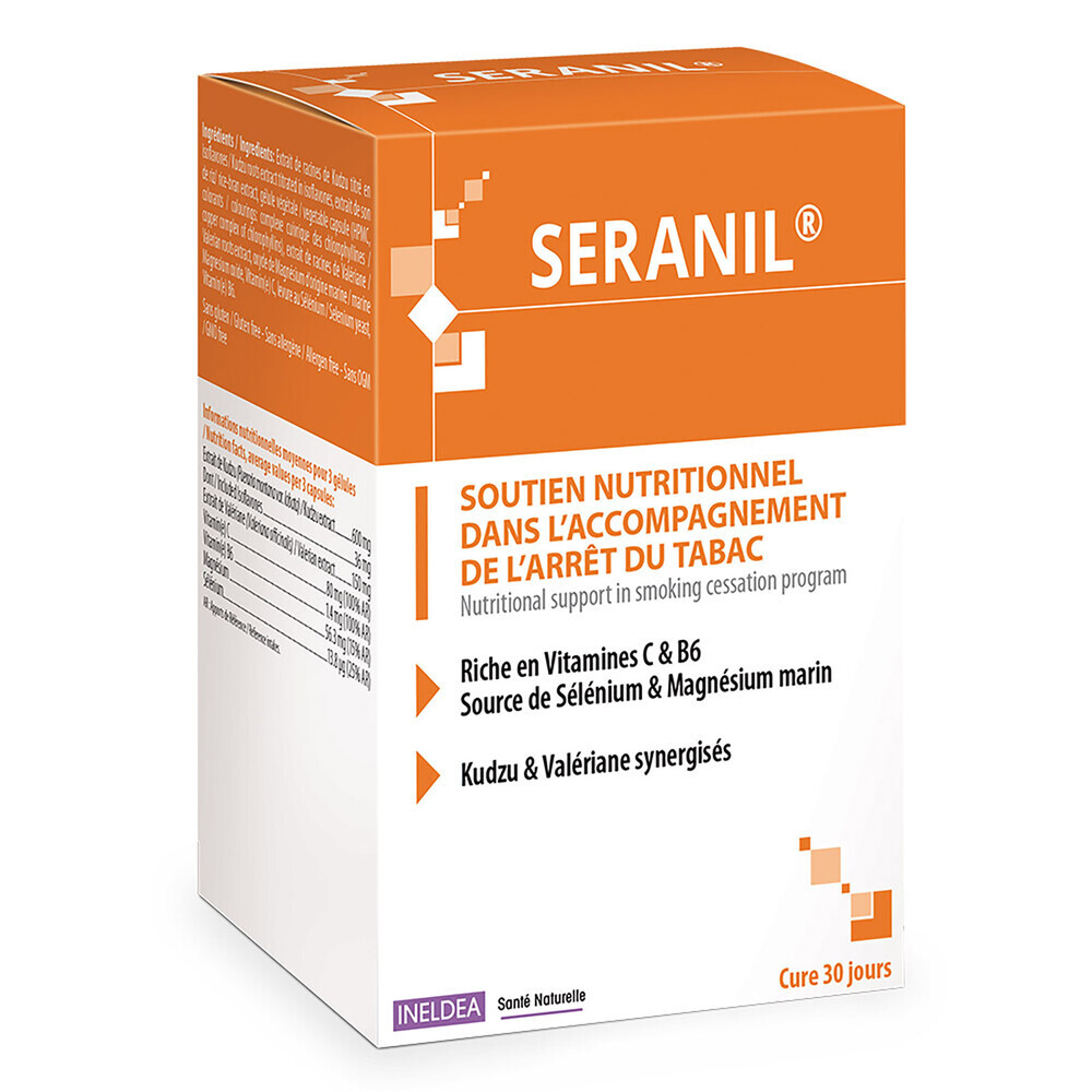 SERANIL® - Soutien nutritionnel - Arrêt du tabac | Greenweez
