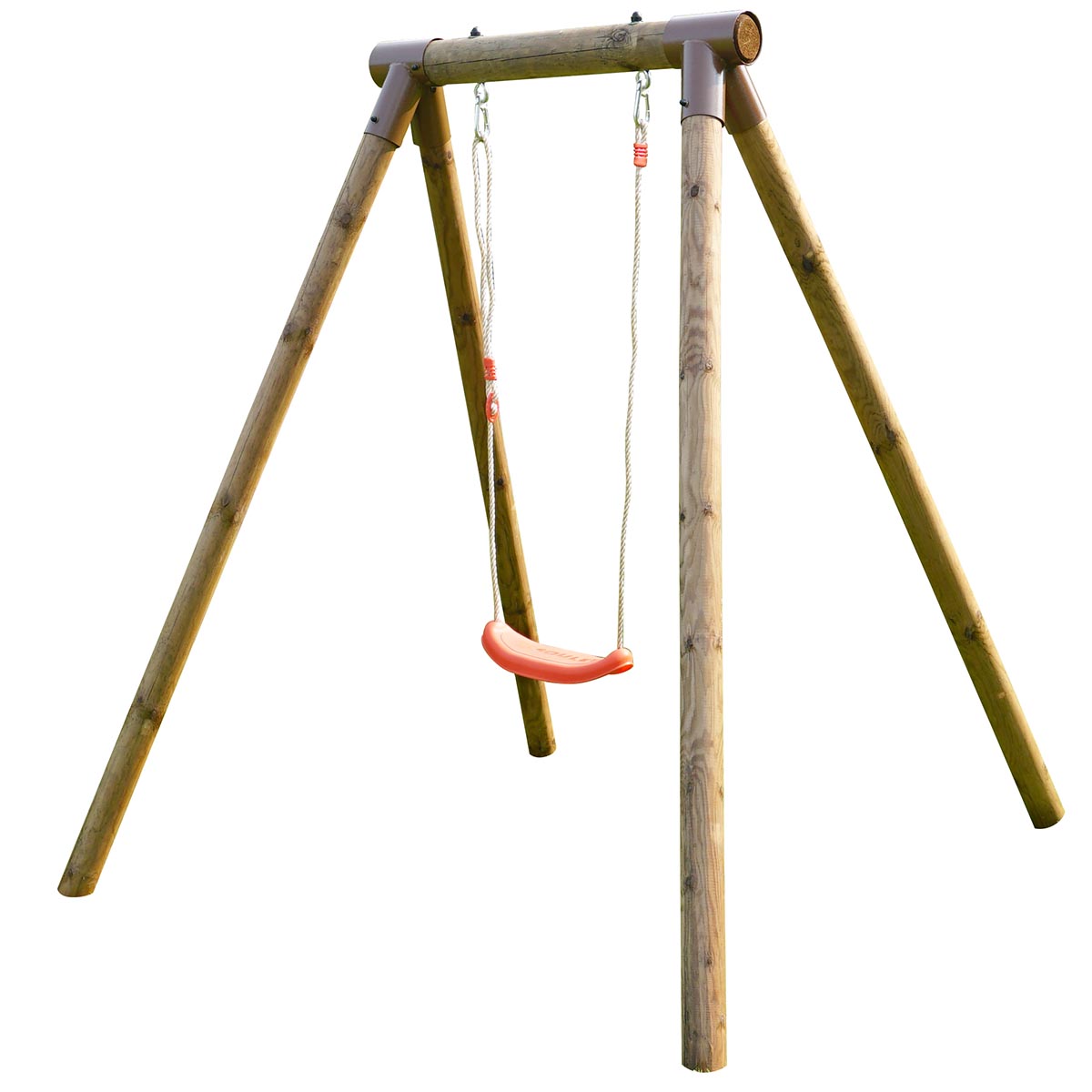 Balançoire en bois traité 1 agrès Hanna | Greenweez