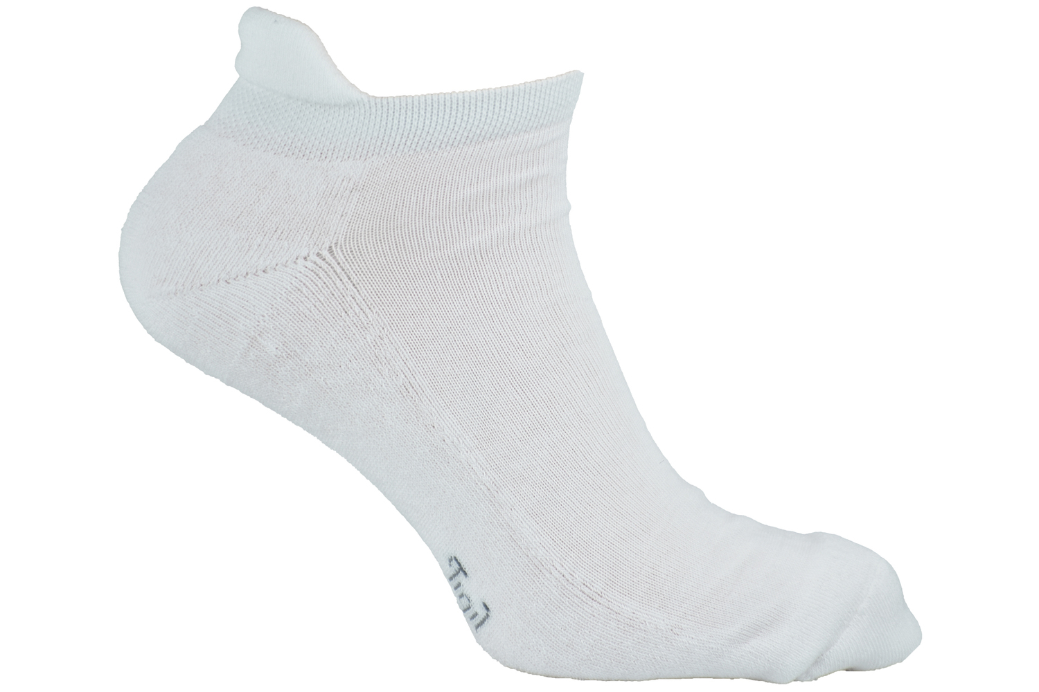 2 paires chaussettes invisibles bouclette coton bio blanc T35-38 ...