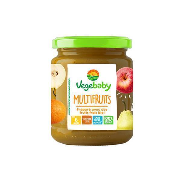 Pot Multifruits bio bébé 120g | Greenweez