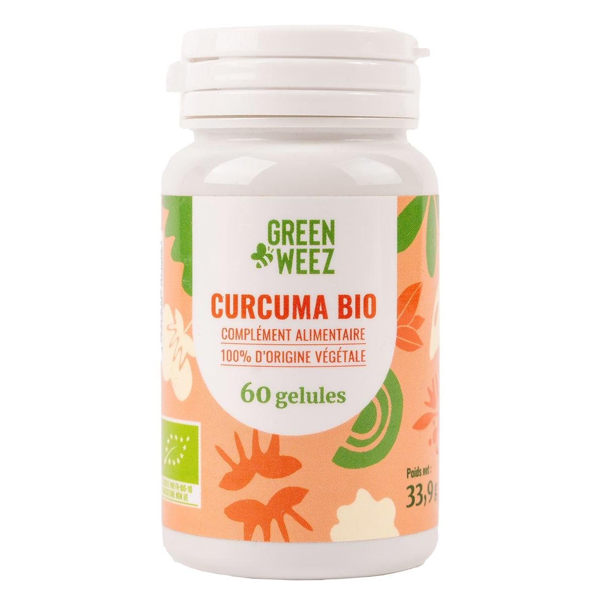 Curcuma bio 470mg - 60 gélules | Greenweez