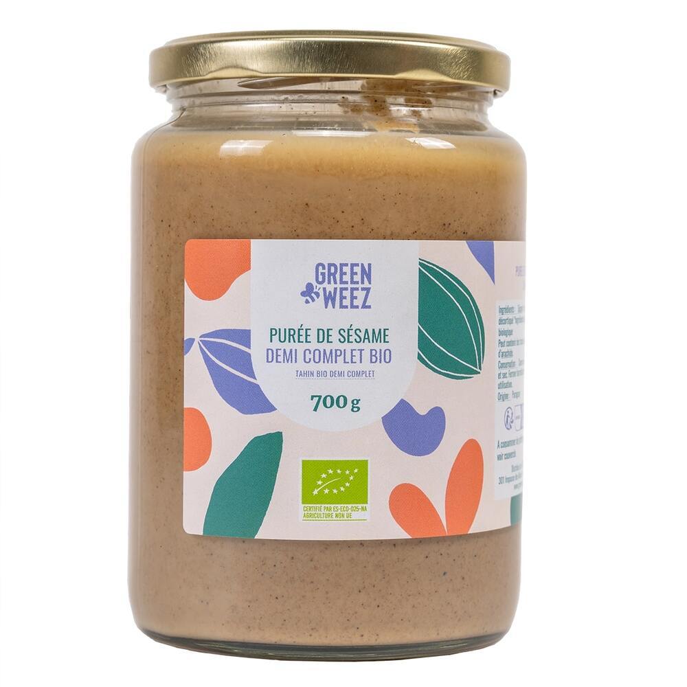 Purée de sésame demi complet bio 700g | Greenweez