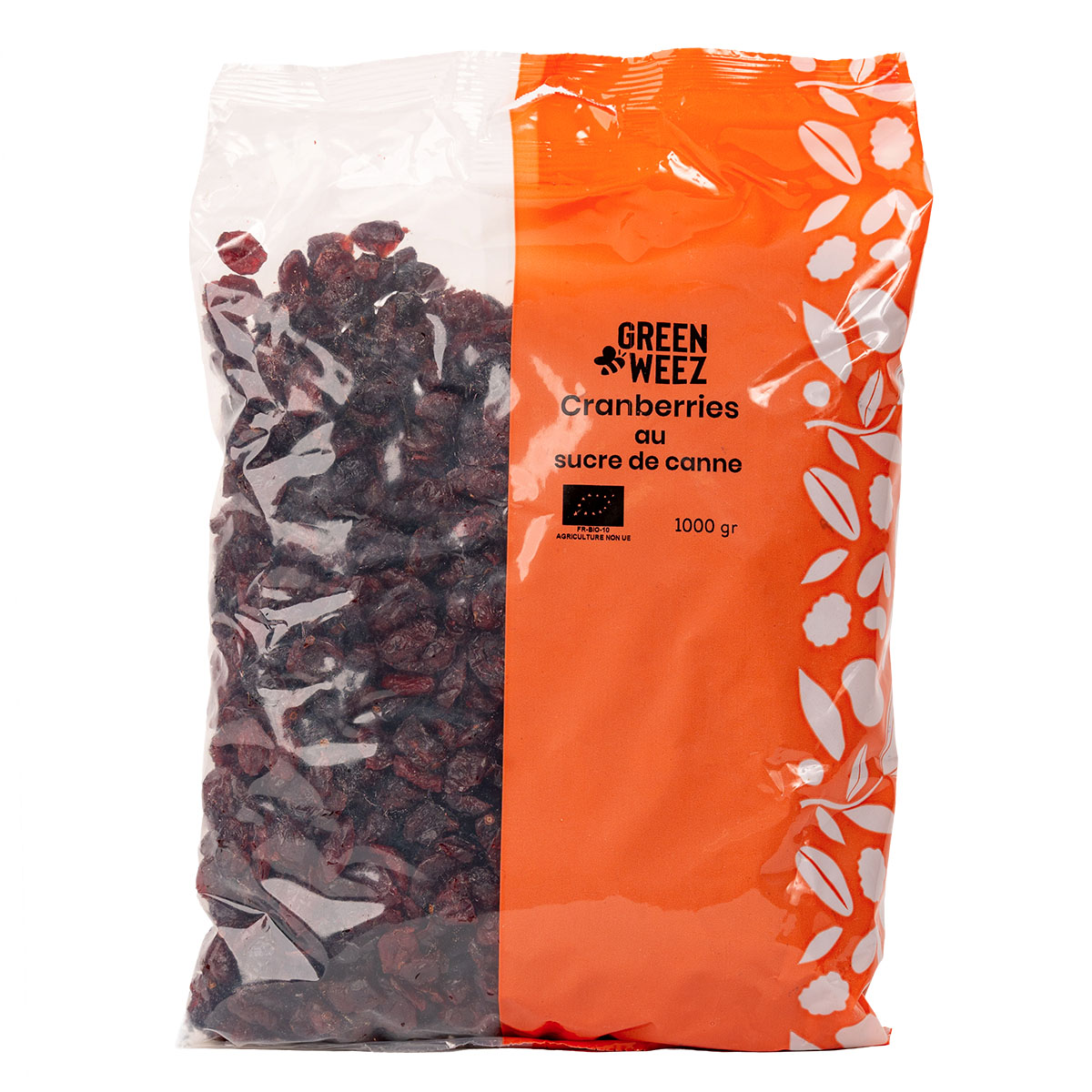 Cranberries bio 1kg | Greenweez