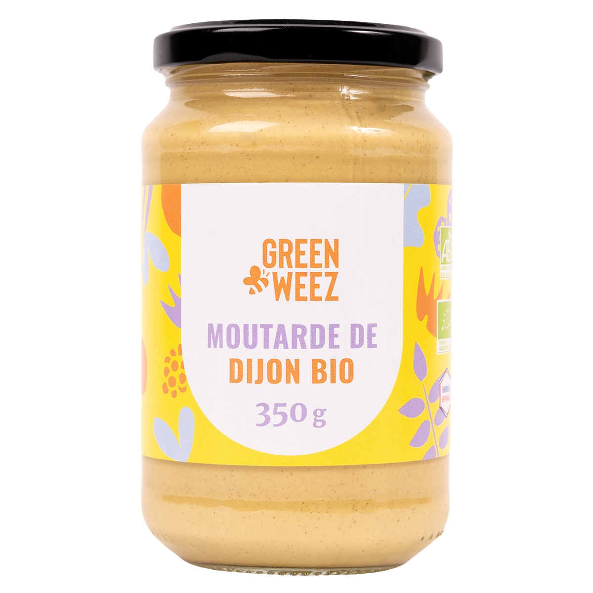 Moutarde de Dijon bio 350g | Greenweez