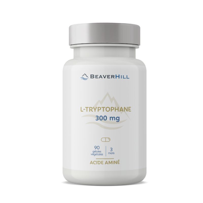 L-Tryptophane 300 mg et Cofacteurs - 90 gélules végétales | Greenweez