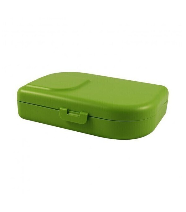 Boîte à goûter verte ou lunchbox, sans plastique | Greenweez