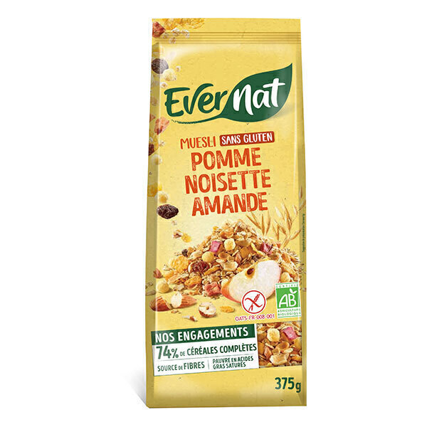 Muesli Sans Gluten 375g | Greenweez