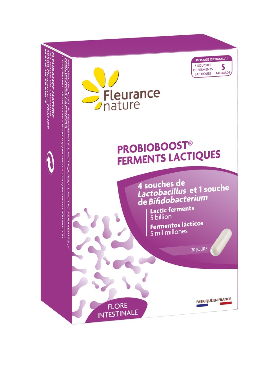 Probioboost complexe ferments lactiques 30 gélules | Greenweez