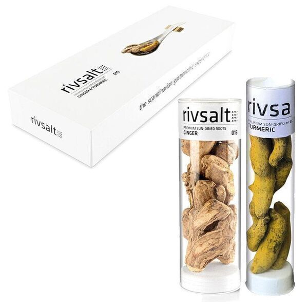 Kit curcuma-gingembre et râpe à rhizome | Greenweez