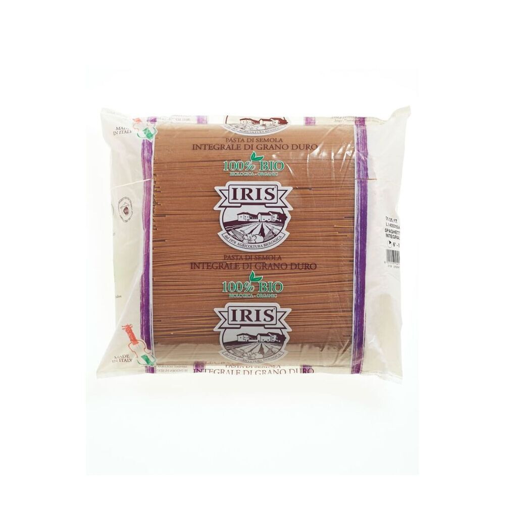 Pâtes spaghettis complètes bio Iris-5kg | Greenweez