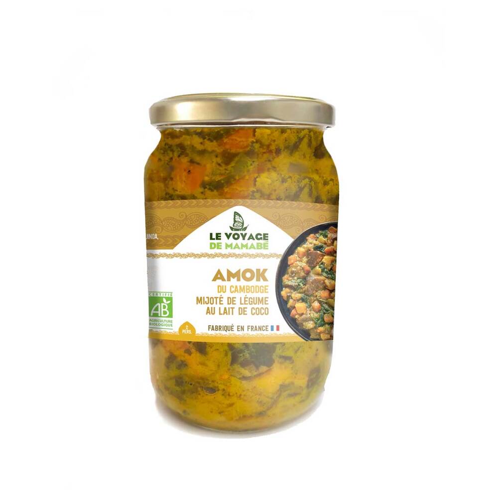 Amok de légumes et lait de coco bio 330g | Greenweez