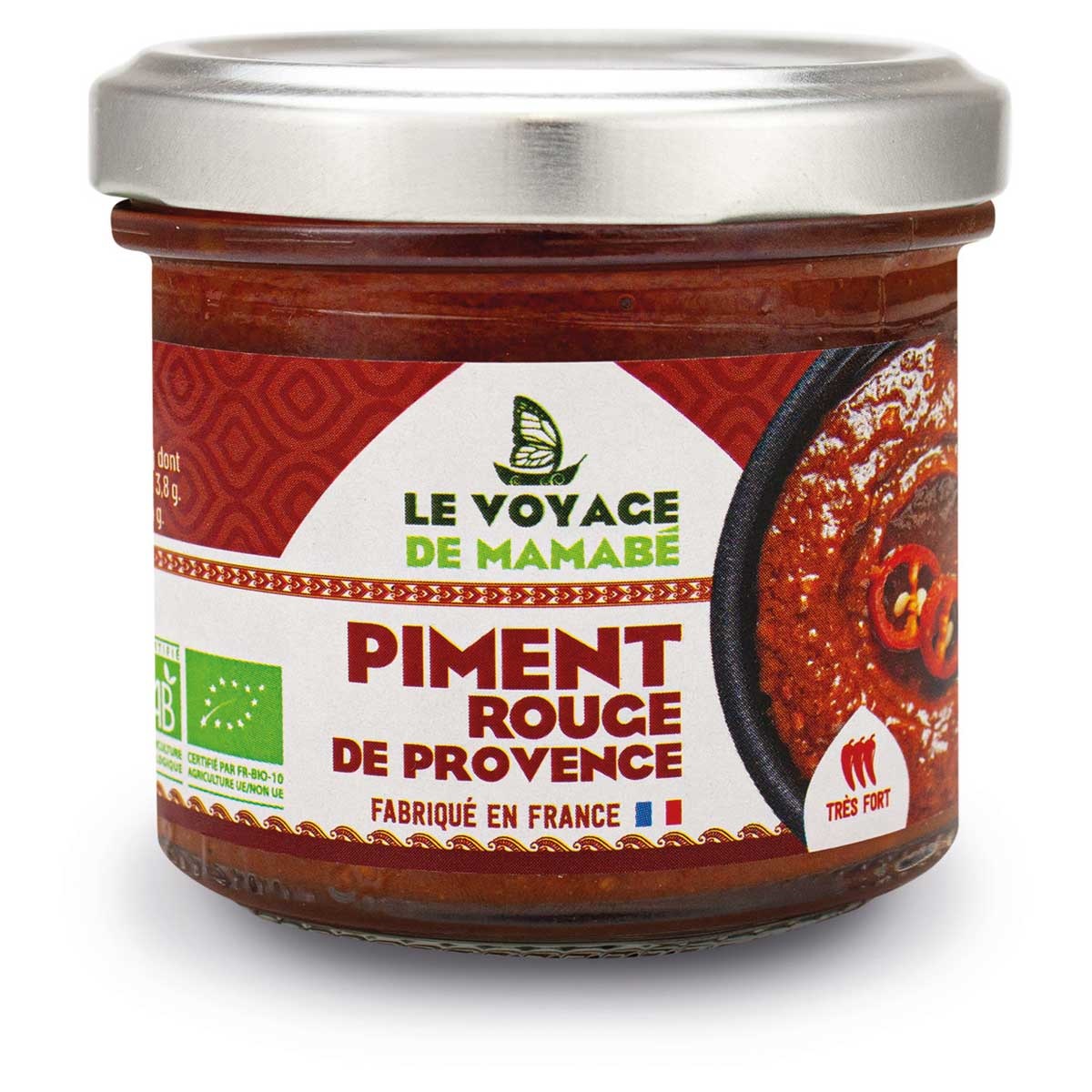 Purée de piment rouge de provence bio 85g | Greenweez