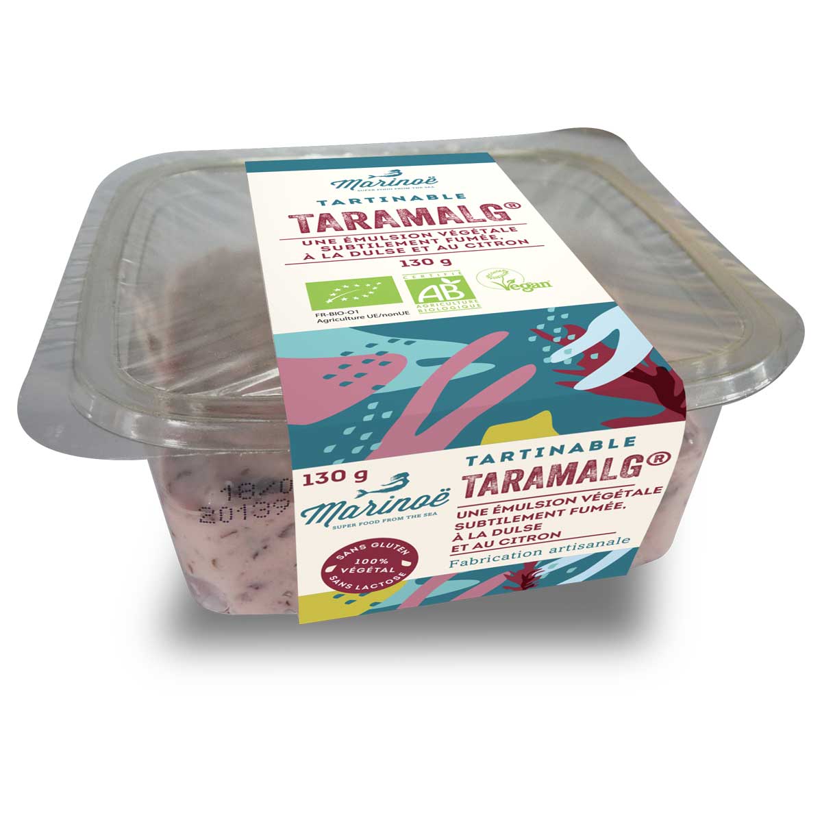 Tarama végétal Taramalg 130g | Greenweez
