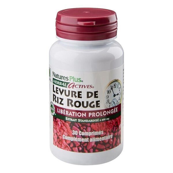 Levure de riz rouge Libération prolongée 30 comprimés | Greenweez