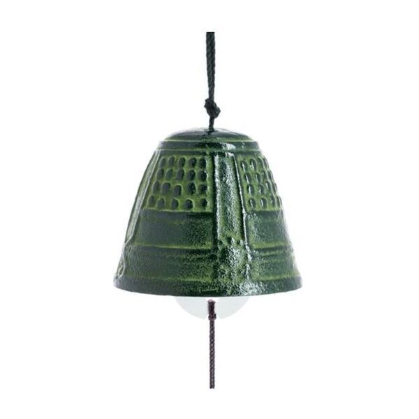 Cloche à vent furin Iwachu verte 4,5 cm, Tierra Zen | Greenweez