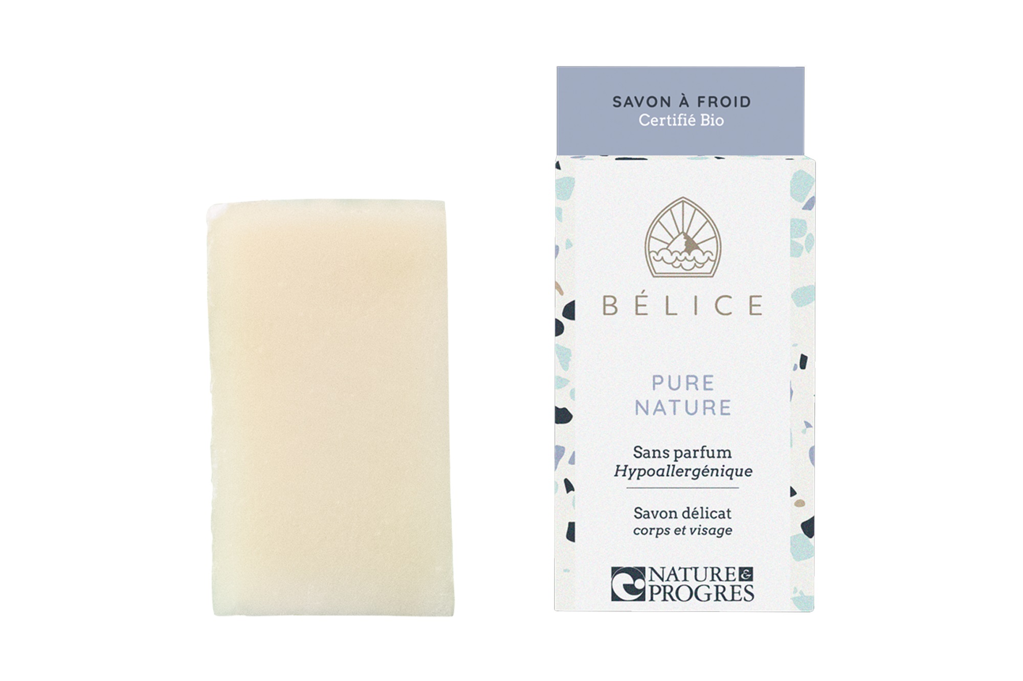 Savon Pure nature - Olive et karité 100g | Greenweez