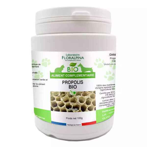 Propolis Bio 100g pour Chien et Chat - Hygiène buccale, Stimulat ...