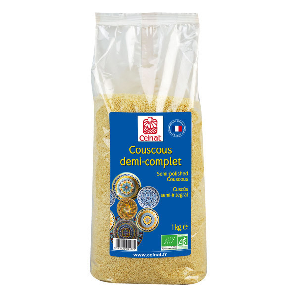 Couscous demi-complet 1kg | Greenweez