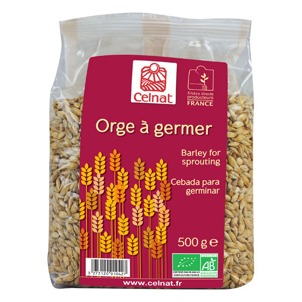 Orge à germer Bio 500 g | Greenweez