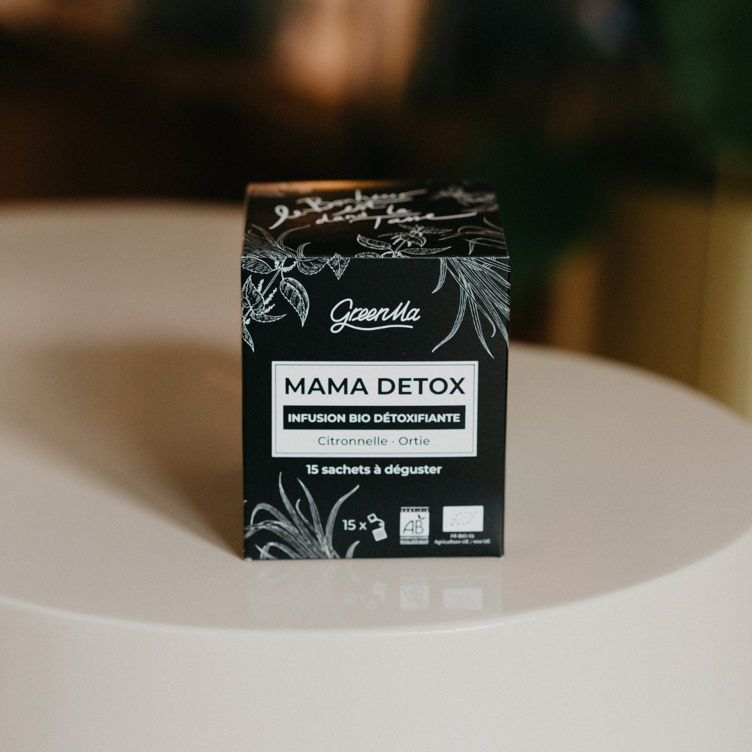 Infusion bio - mama detox - boite de 15 sachets | Greenweez