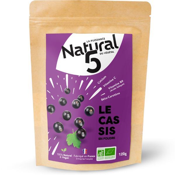 Cassis en poudre Bio 120G. | Greenweez