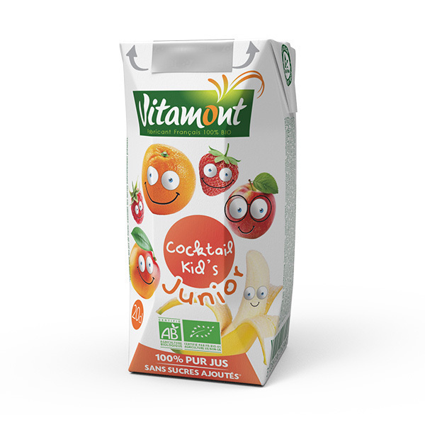 Tétra Cocktail kid's 100% pur jus 20cl | Greenweez