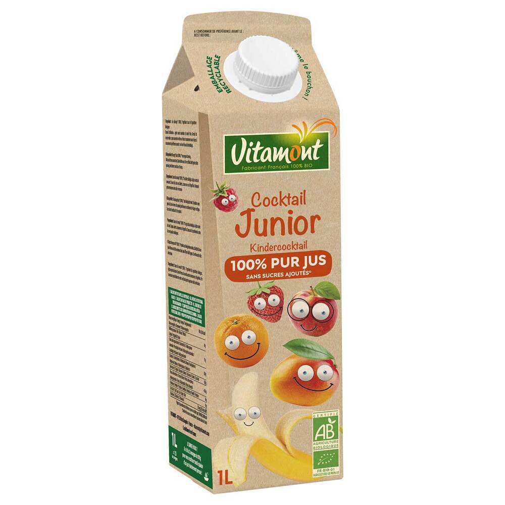 Cocktail multi-fruits Junior bio 1L | Greenweez