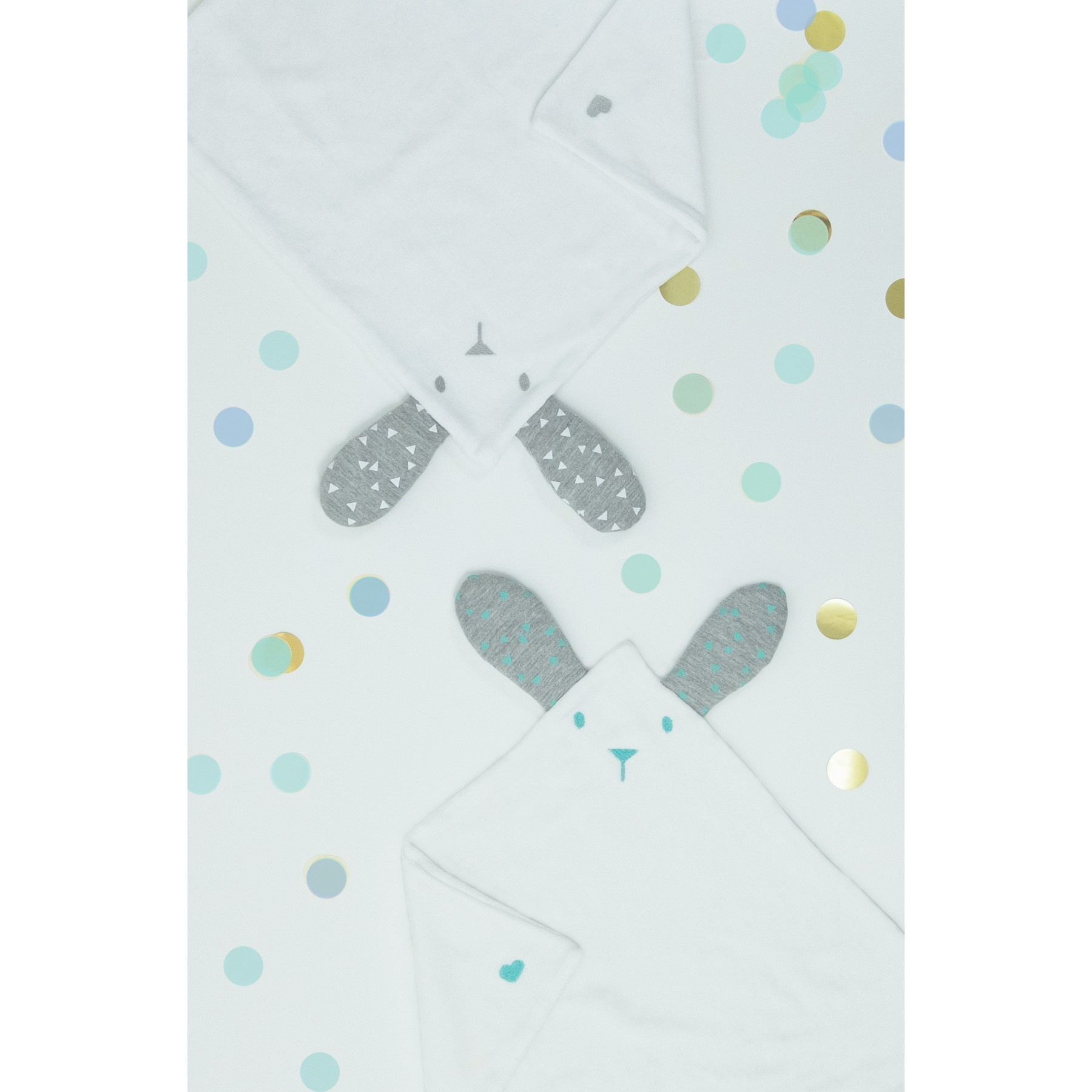 Doudou plat Coton Bio SACHA | Greenweez
