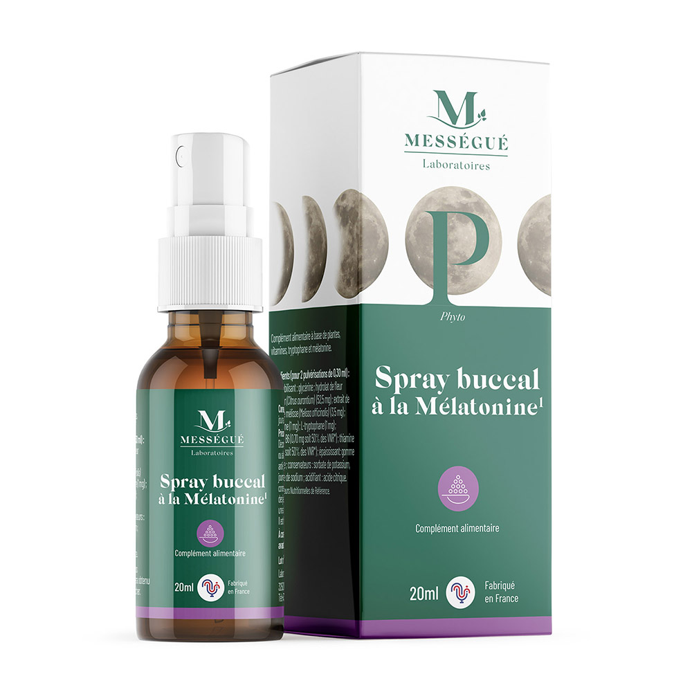 Spray buccal à la mélatonine - Endormissement et Sommeil 20 ml | Greenweez