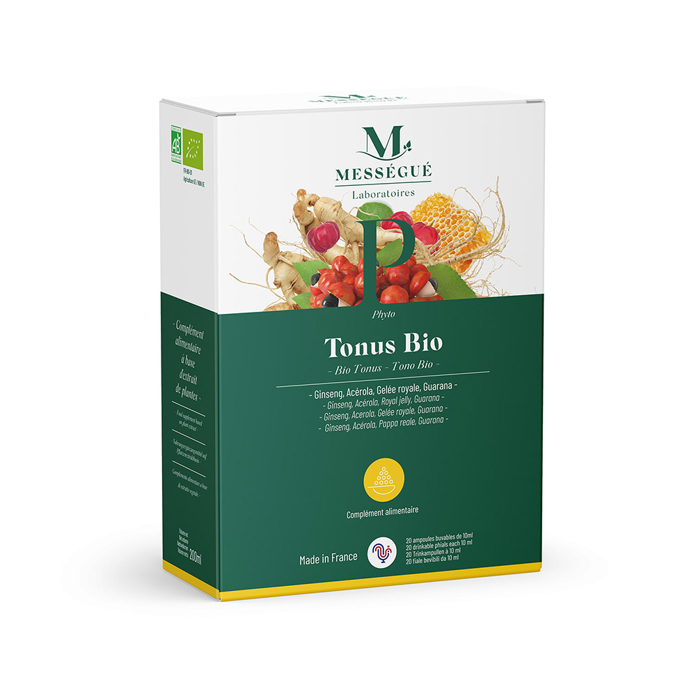 Tonus bio - 20 ampoules de 10 ml | Greenweez