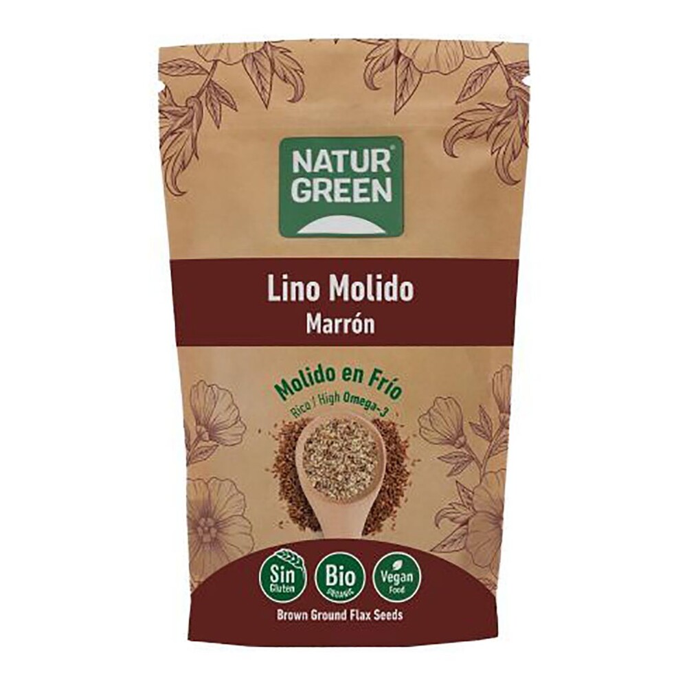 Graines de lin brun moulues 225g bio | Greenweez